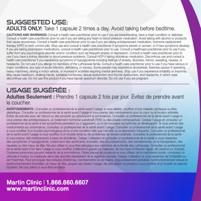 Cortisol Control Formula – Martin Clinic